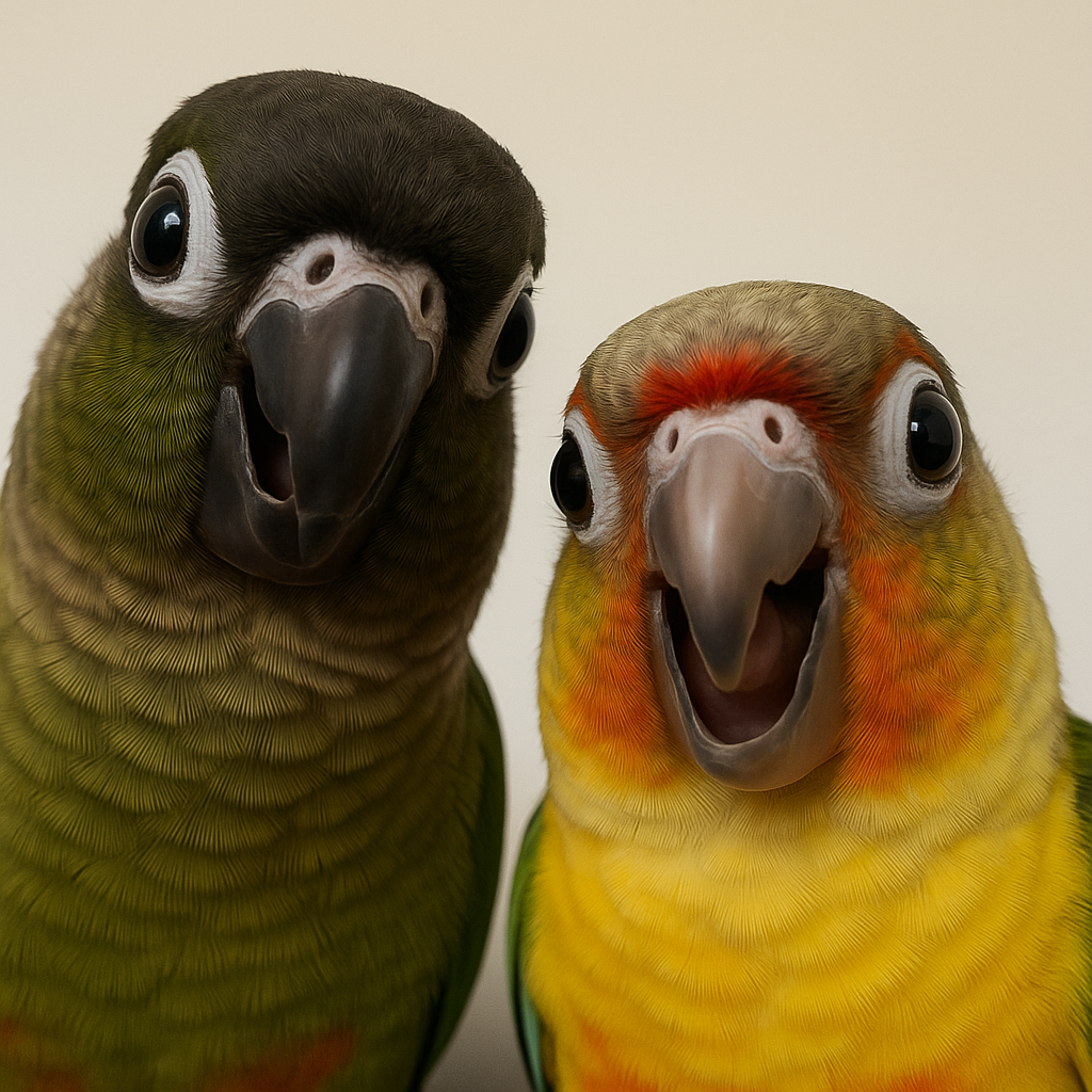 De qué color es un loro y por qué no todos son verdes